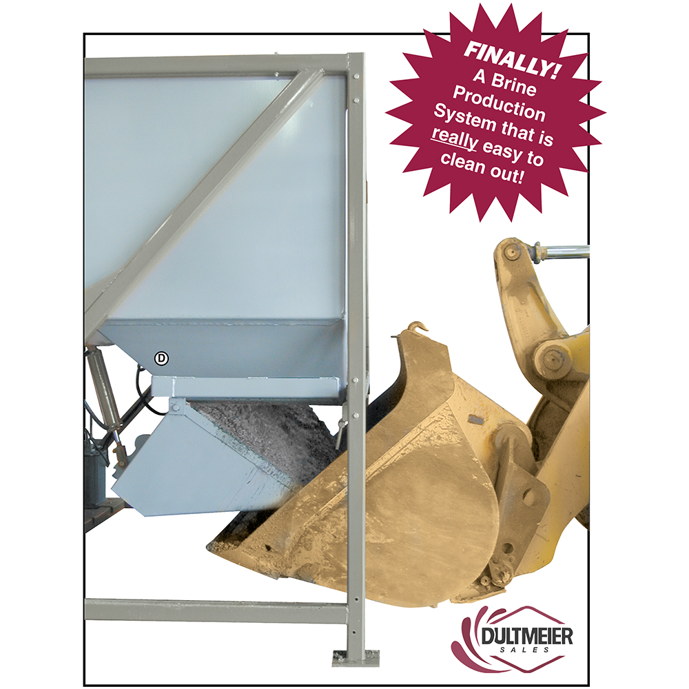 Brine Production System, SS Hopper & Frame