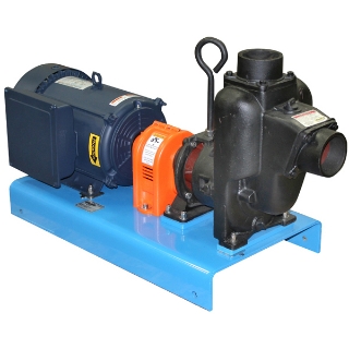 Banjo Pumps 5 - 10 HP Wet Seal Centrifugal Pump / Motor Units, Self Priming