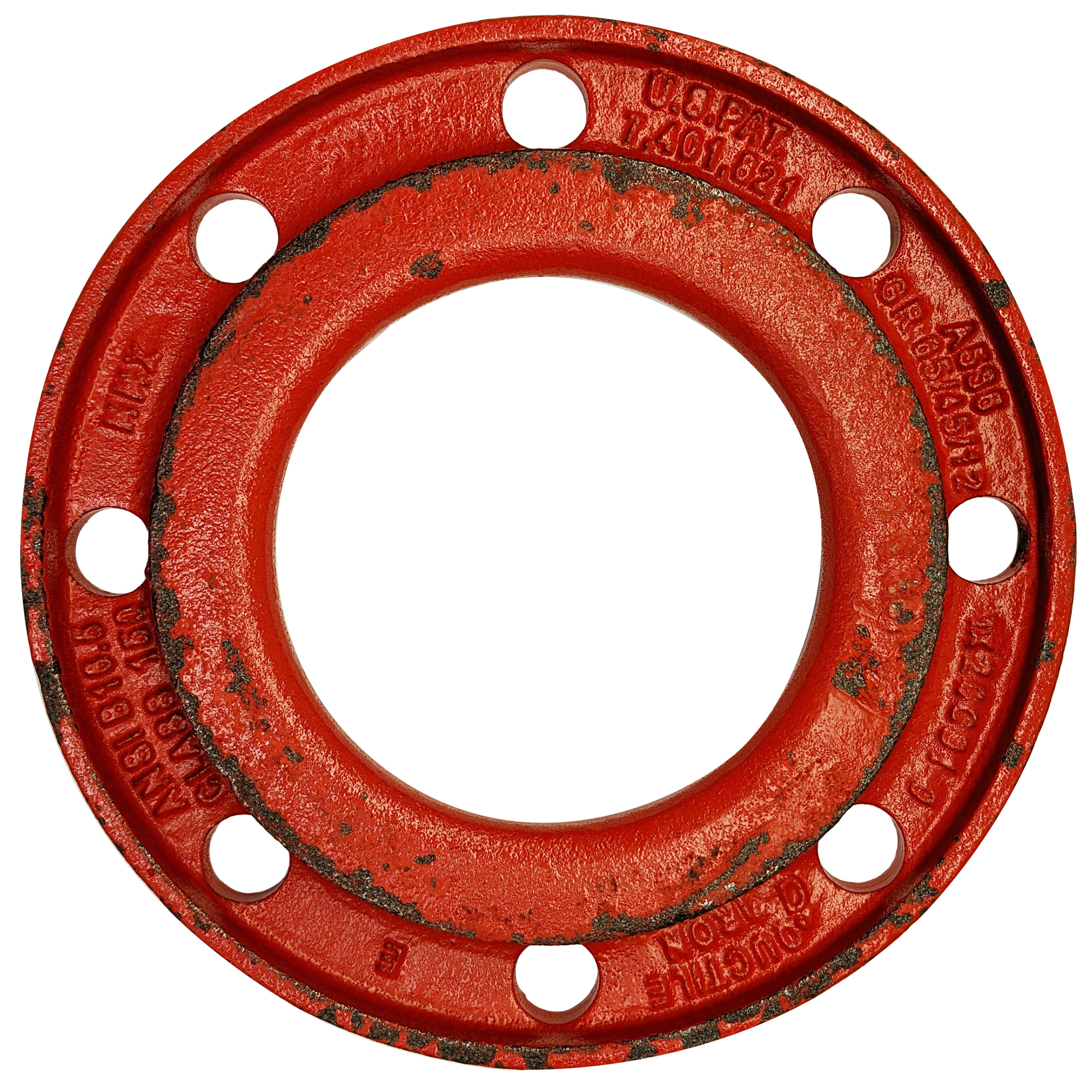 Iron Back-Up Rings for HDPE Pipe Fittings