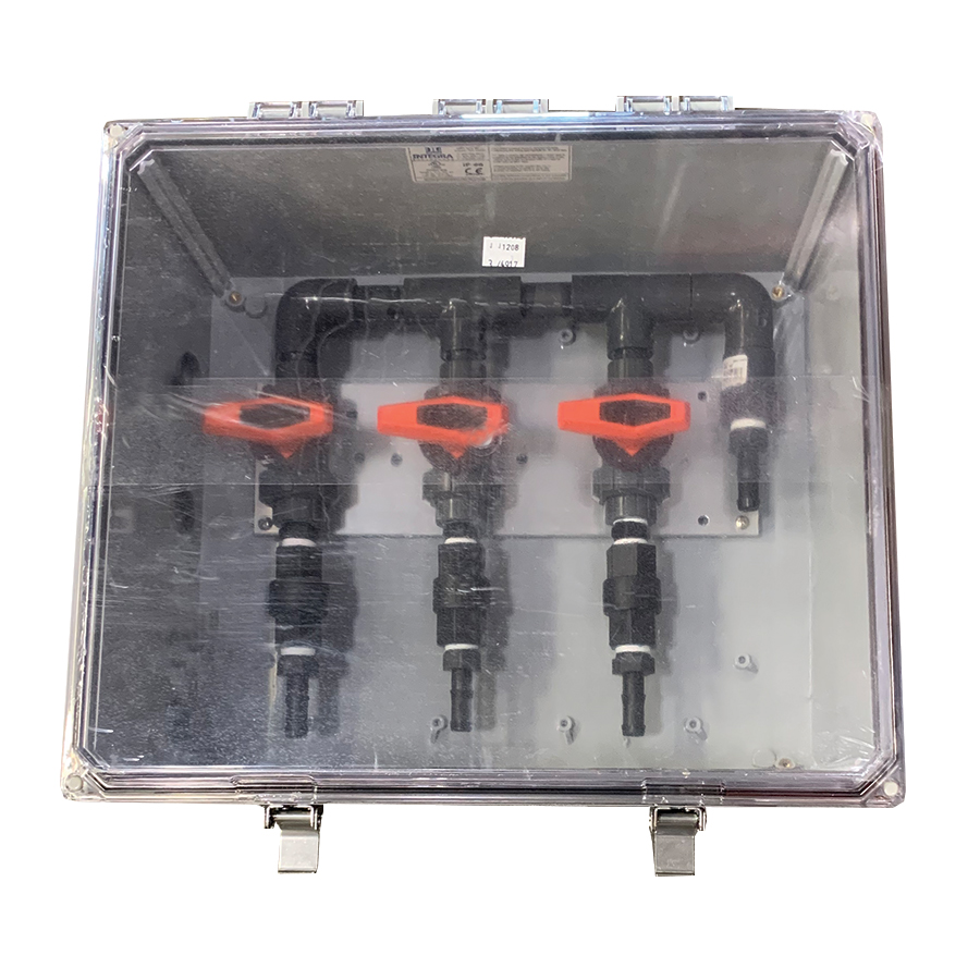 Mixing Manifolds In Enclosures