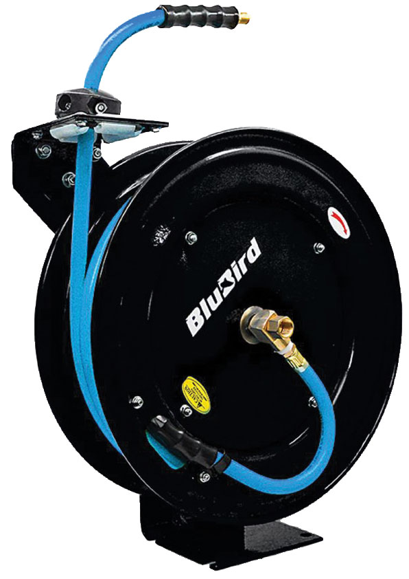 Air Hose Reels, Blue Hose