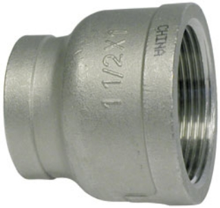 Bell Reducer (FPT x FPT), 304 Stainless Steel