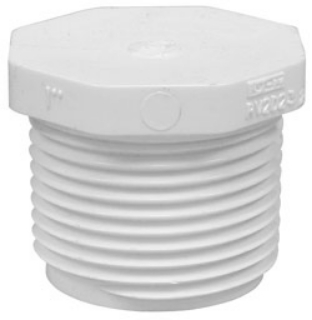 Plugs, PVC (Threaded), Schedule 40