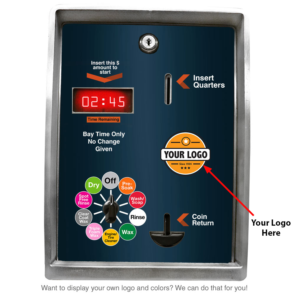 Bay Meter, Stainless, Vault Style, Digital Readout, 10 Position Switch ...