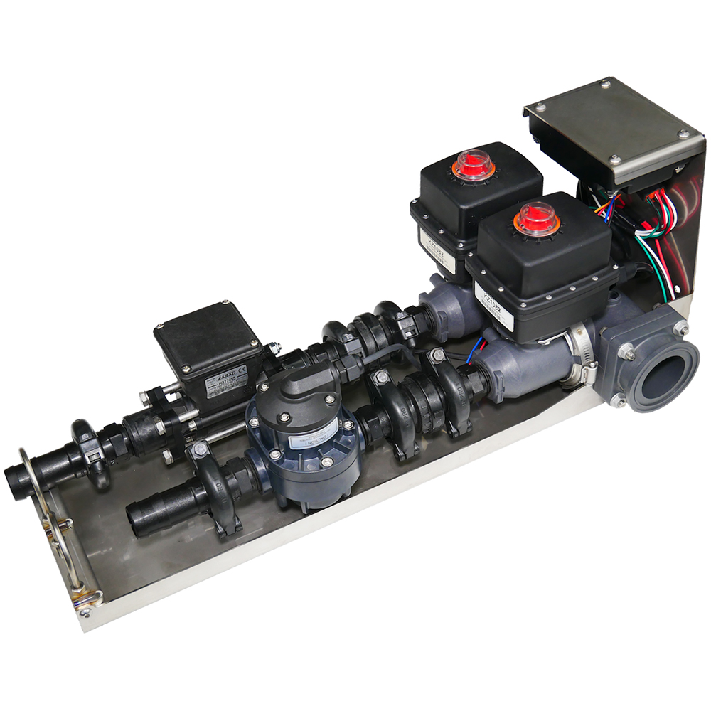 Flow Stack 3 Product/Rinse W/Gear Meter