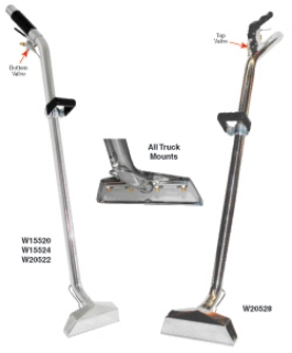 Truck Mount Carpet Extractor Wands - Dultmeier Sales