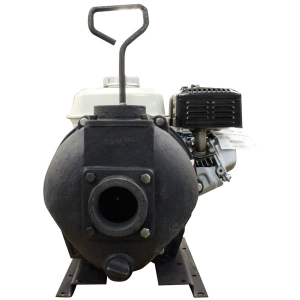 Pump, 2IN Cast Iron Banjo Pump, 5.5 Hp Honda, 4.85 Impeller, Electric