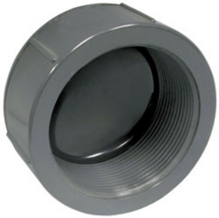 Caps, PVC, (Threaded), Schedule 80