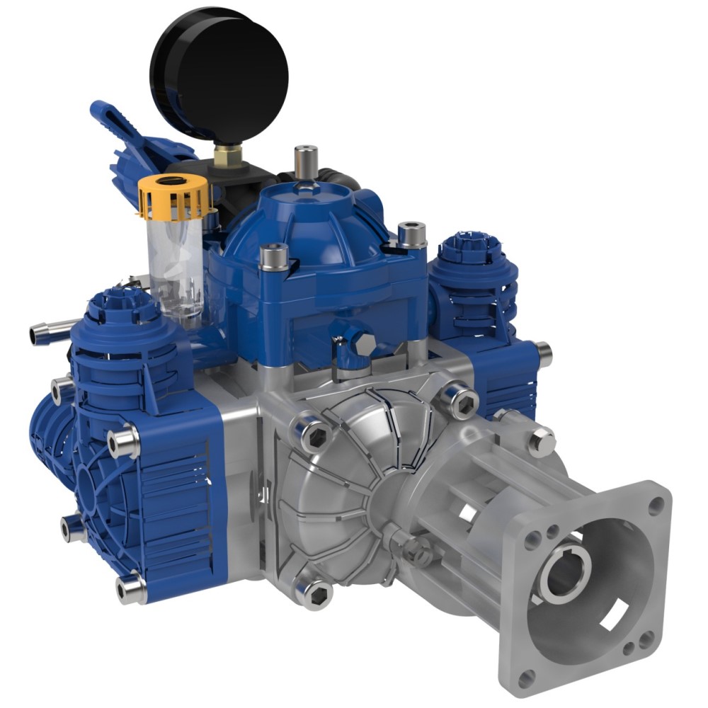 Diaphragm Pump, Poly Body, Medium Pressure, With Control Unit and ...