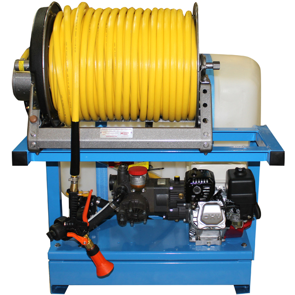 Skid Sprayer, Space Saver, 100 Gallon, 403 Pump, 5 Hp Honda Gas Engine ...