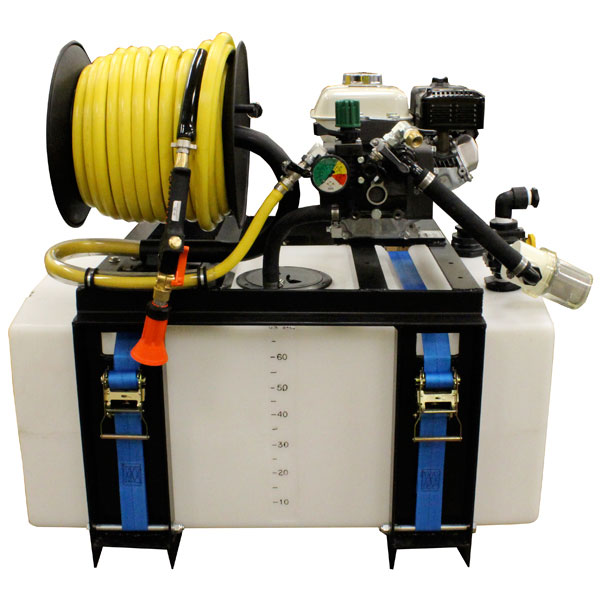 Firefight Skid Unit, 68 Gallon, Water Only