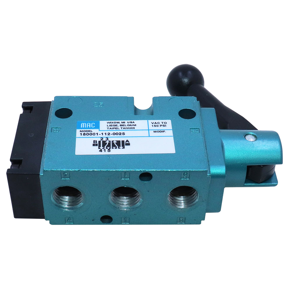 Air Control Valve, Mac Lever Style, Not Stackable