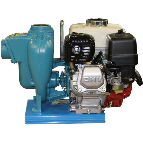 Pump, 2IN X 2 IN, CI, Flomax 8, Self-Priming With 4.8 Hp Honda Engine ...