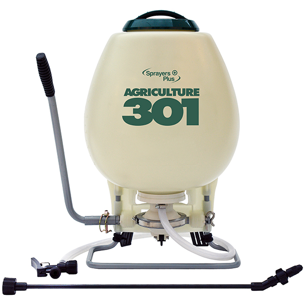 Sprayers Plus Backpack Sprayer, Diaphragm Style, 4 Gallon, 80 PSI Max ...