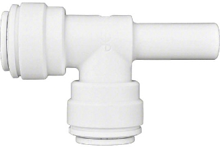 Stacable Tee Connectors, (Tube x Tube x Stem)