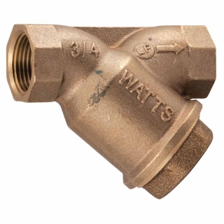 Watts Regulator Y Strainers, Bronze