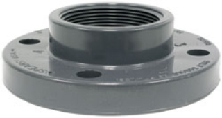 Threaded Flanges, PVC, Schedule 80