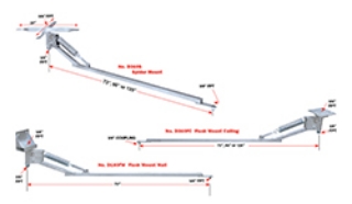 Ceiling Booms, Spring Style, Heavy-Duty