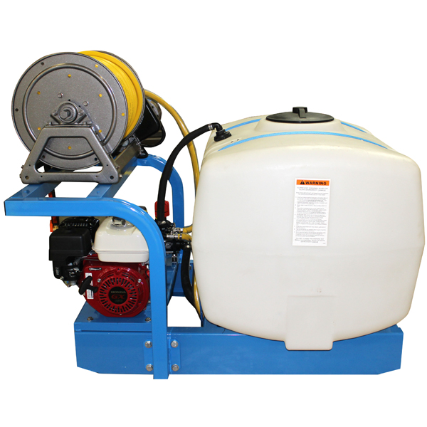 Skid Sprayer, Space Saver, 100 Gallon, 403 Pump, 5 Hp Honda Gas Engine ...