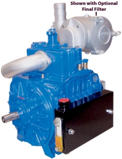 Jurop Vacuum Pumps LC Series Vacuum Pumps, CW or CCW