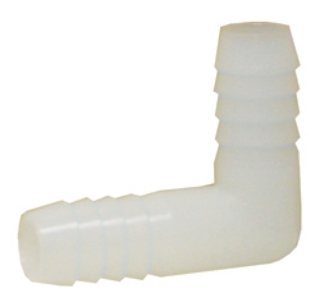90 Degree Elbows, Nylon (Hose Barb)