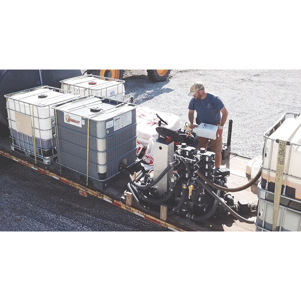 Flow Stack 3 Product/Rinse W/Gear Meter