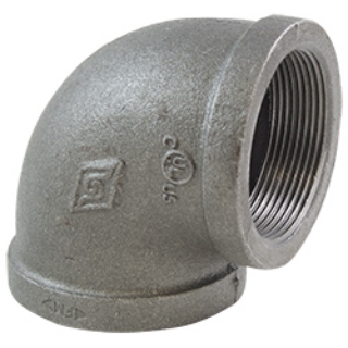 90 Degree Elbow, 150 Lb. Malleable Iron