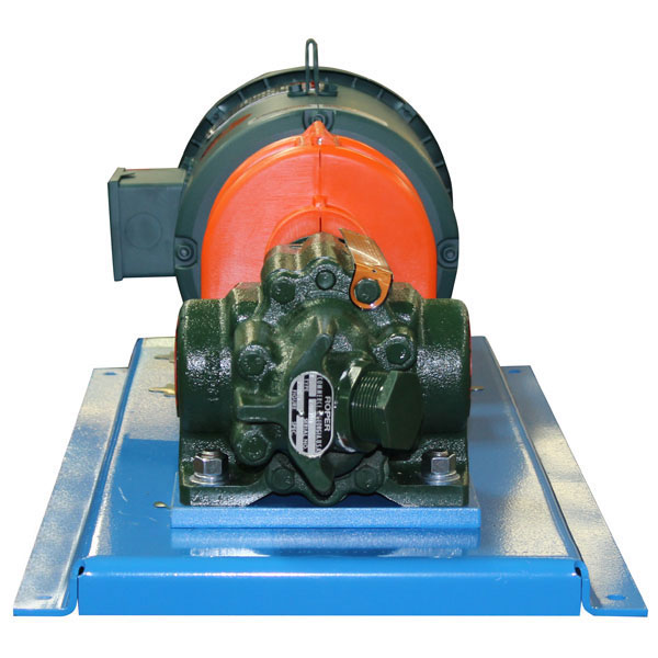 Roper Gear Pump Unit, 3 Hp, 3 Phase, Long Coupled