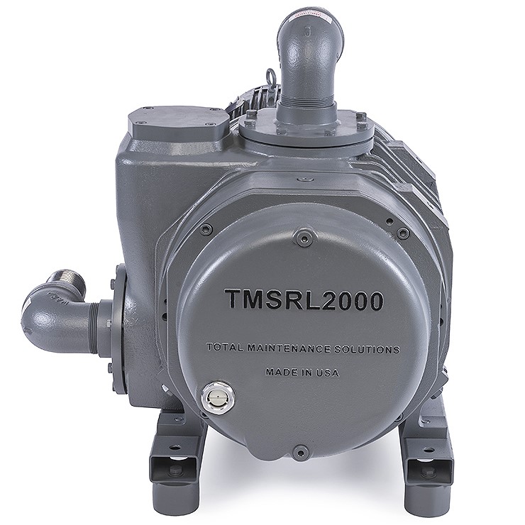 Blower, Rotary Lobe, Model RL2000, Steel, 1530CFM, 4IN ANSI Flange ...