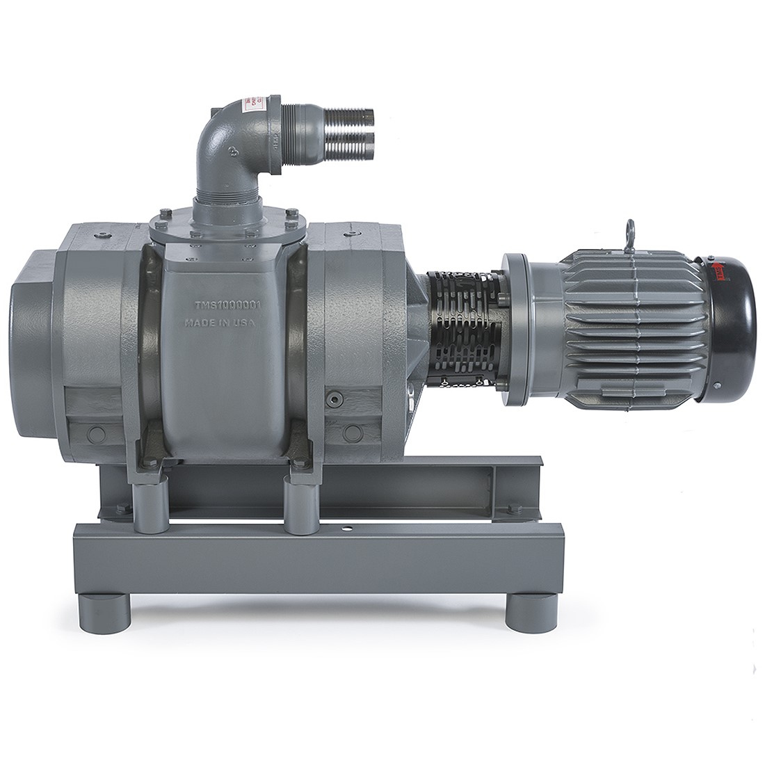 Blower, Rotary Lobe, Model RL1000, Steel, 765CFM, 4IN ANSI Flange Inlet ...