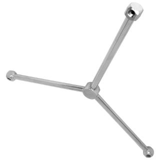 Mosmatic Rotor Arms, 3 Arms, Stainless Steel, 3 Nozzle Ports
