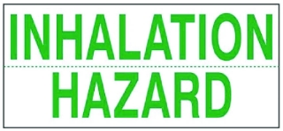 "Inhalation Hazard" Decal