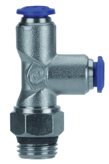 AIGNEP USA SwiftFit Universal Thread Fittings, 87 Series, Swivel Run Tee