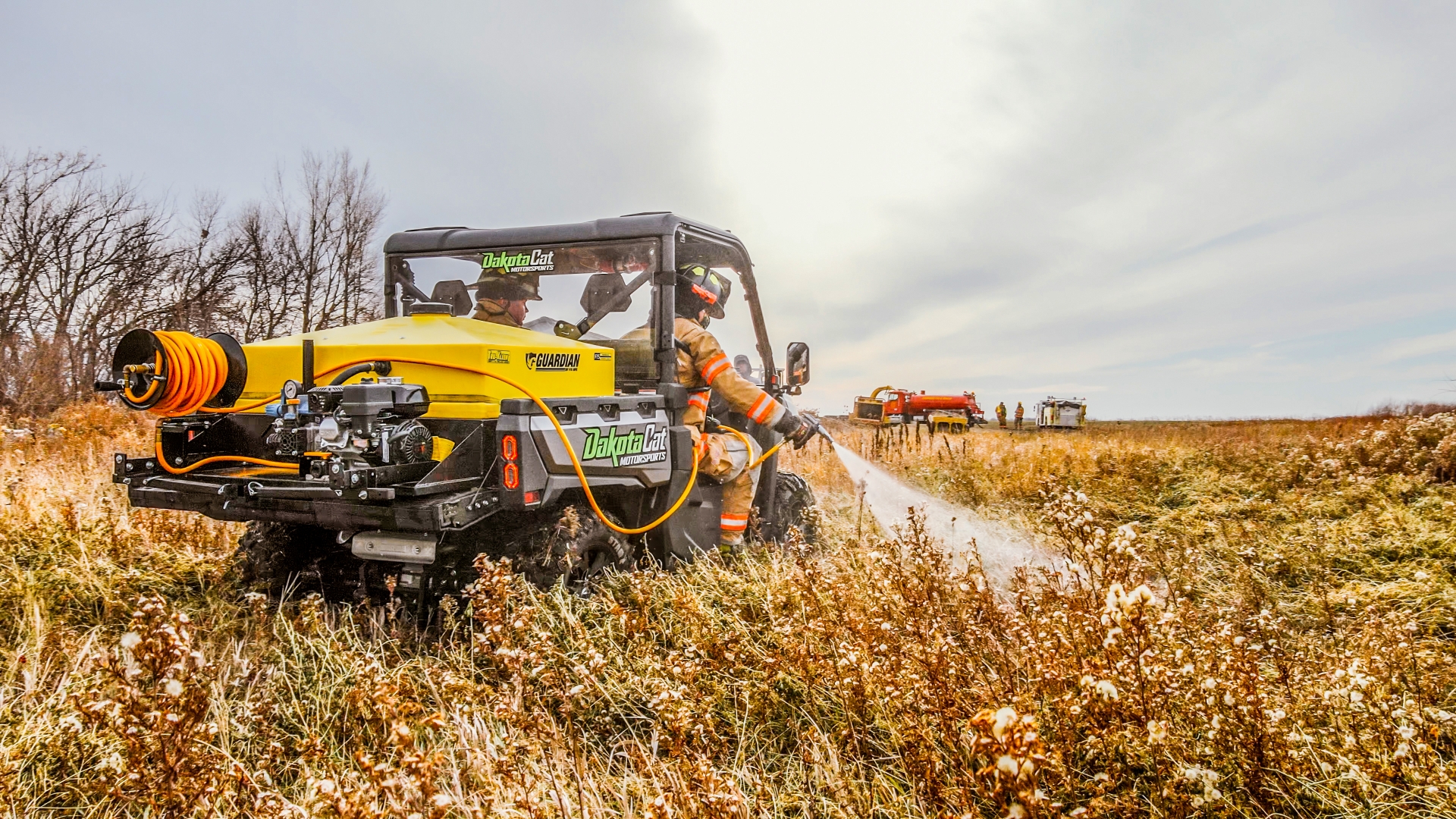 UTV Fire Fighter Skid Sprayers, 100 Gallon