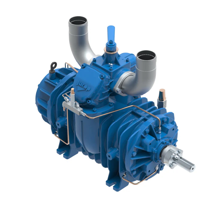 Jurop Vacuum Pump, R260, Clockwise Rotation, 3IN Ports, RPM Range: 900 ...