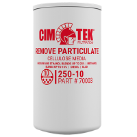 Cimtek Centurion Fuel Filter Element, 30 Micron