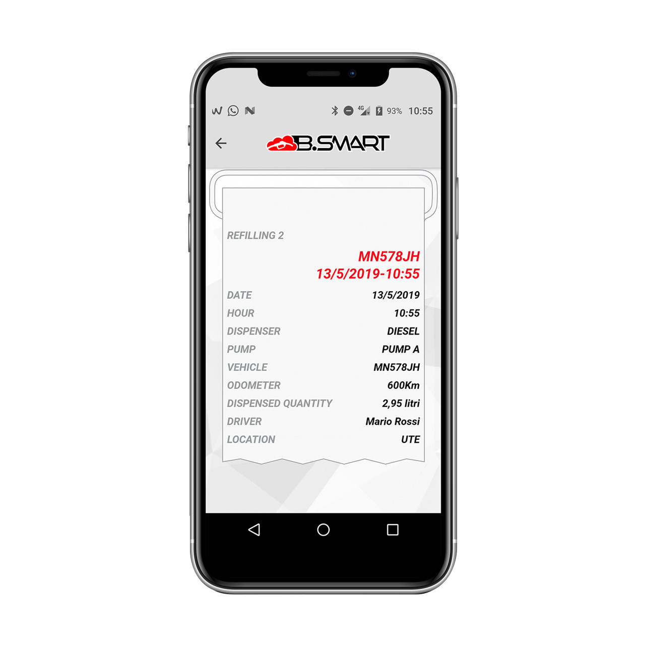 MCBOX B.SMART 12/24V 1P ETL, 1-hose fuel management system. (15 amp. max) Bluetooth, Cloud ...