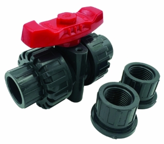 PVC Ball Valves, Union Style
