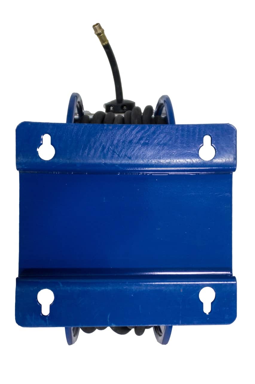 Hose Reel, 1/2IN x 100FT Hose, 300PSI, 1/2IN Inlet, 1/2IN MNPT Hose End ...