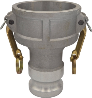 Camlock/Cam Lever Reducer Couplings x Adapters, Aluminum