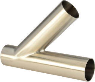Wayland Industries Weld Lateral Wye (W628WA), 316LSS