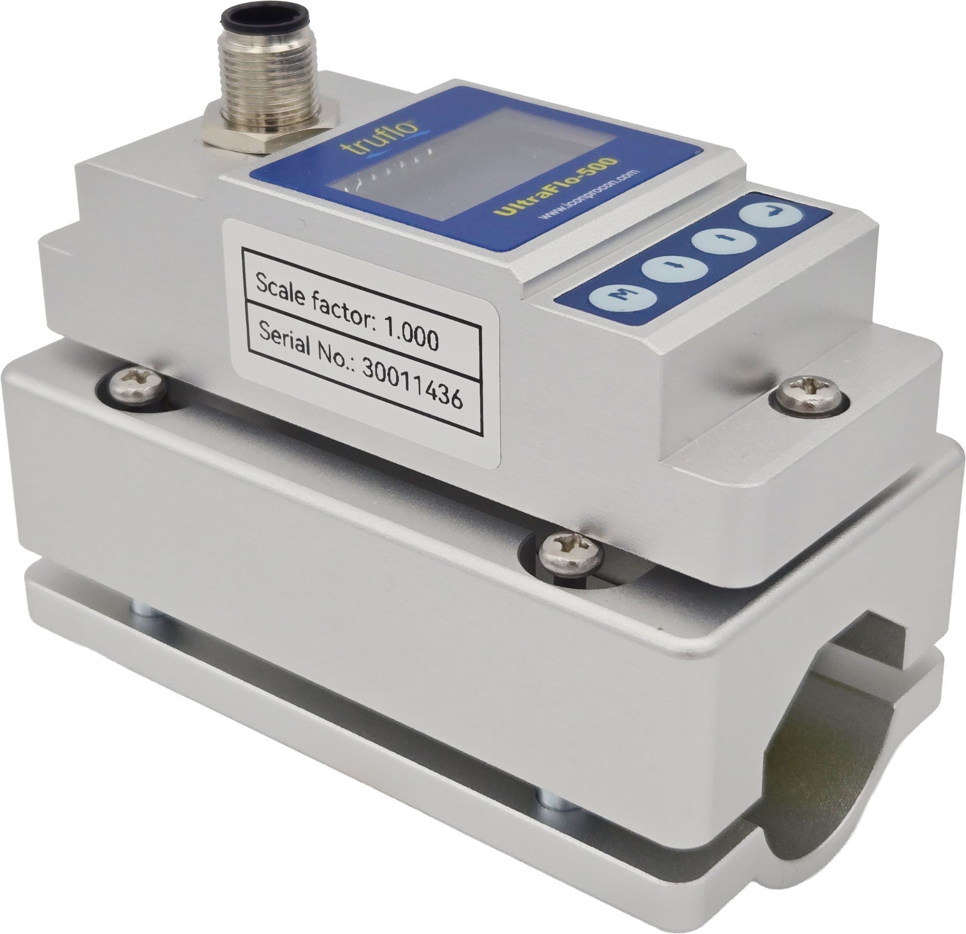 OBSOLETE - Flow Meter, Ultrasonic, Clamp On, ABS Polymer, 3/4IN - 0 ...