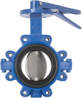 Keystone Valves Butterfly Valve, Lug Style, Split Body, 920 Series