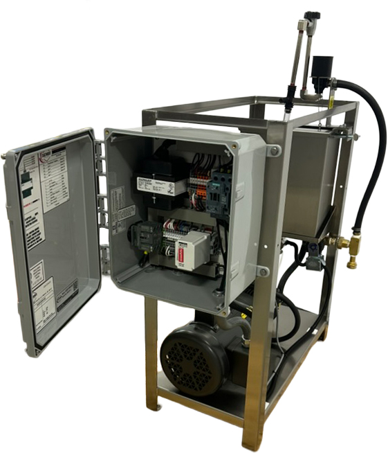 Econo Wash System wth Auto Shutdown Demand Panel, 2 Hp, 1 Phase