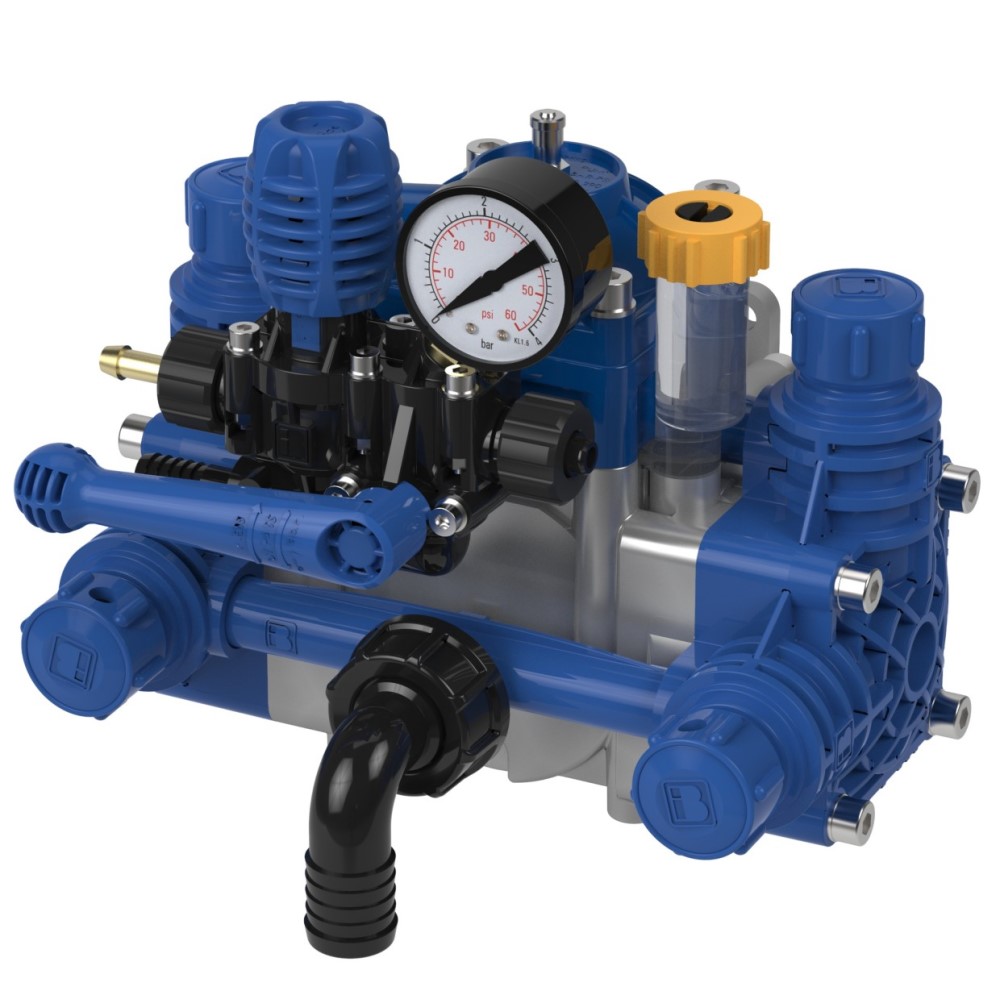 Hypro - Pentair Diaphragm Pump, Medium Pressure, Poly Body, with ...